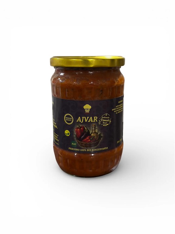 Oki Doki Ajvar blagi, 550 g