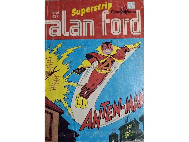 Alan Ford br. 423 - Anten -man