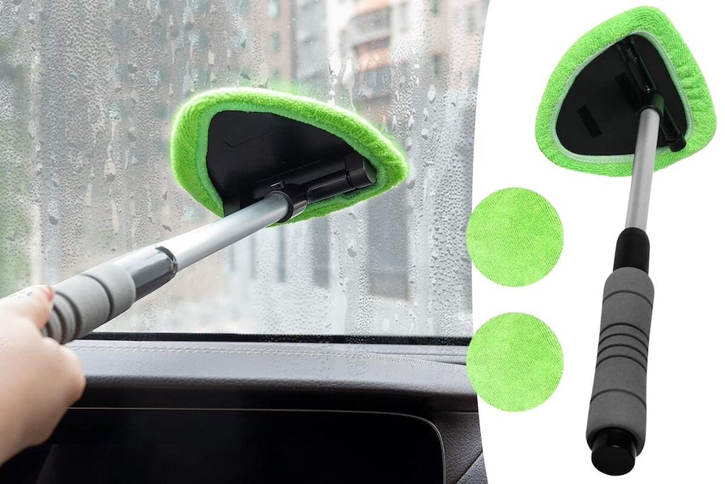Glassterra produžni čistač auto prozora ✨ Bez napora