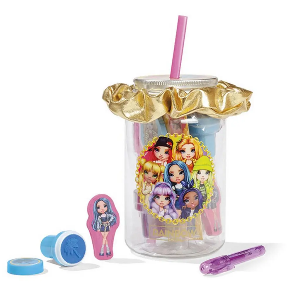 Rainbow High Kreativni set za pisanje u tegli