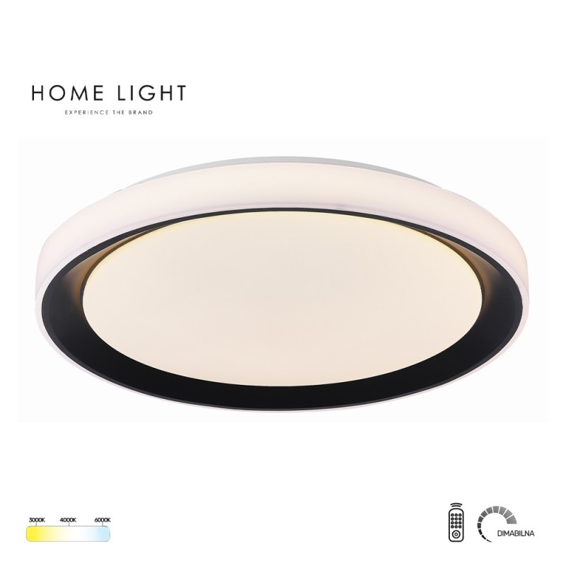 1 SOLEA 101 LED PLAFONJERA 24/48W CCT CRNA DIMABILNA 202591