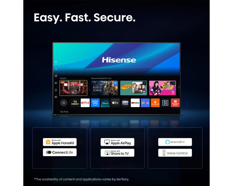 HISENSE 43 inča 43A6S LED 4K Ultra HD Smart TV