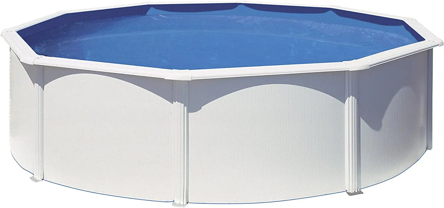 Gre Fidji Bazen, Okrugli, Montažni, 5.5x1.2m, Beli