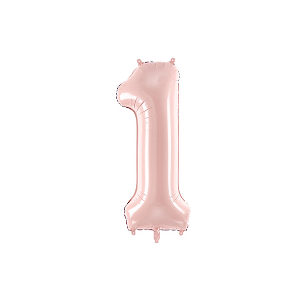 FB230P1081J
Large Number 1 Light Pink