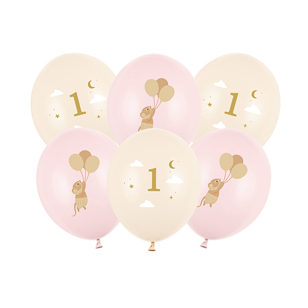 SB14P363081B
12″ Latex Mice With Number 1 Light Pink (6)