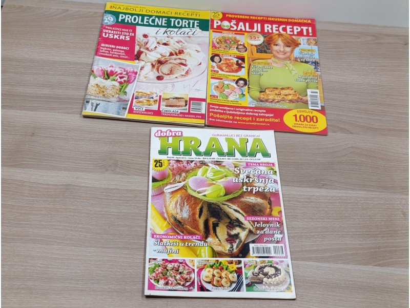 Lisa, Hrana, Posalji recept