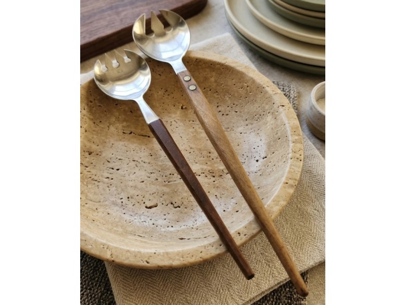 Retro set za salatu 32cm i 23cm - Rostfrei-Inox