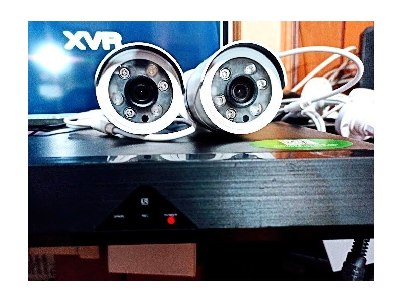 Video nadzor AHD sa 2 kamere +DVR+Hard disk Završena