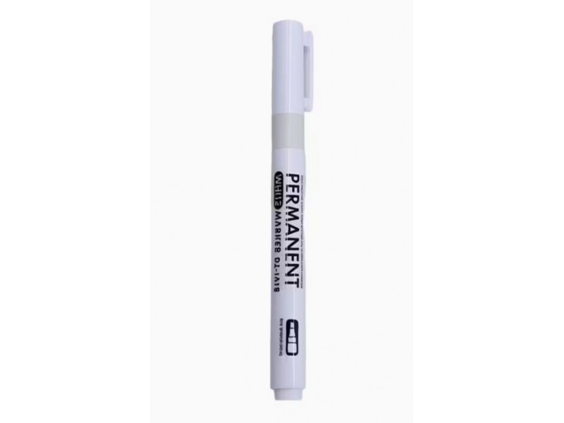 Beli akrilni marker – precizan i trajan trag