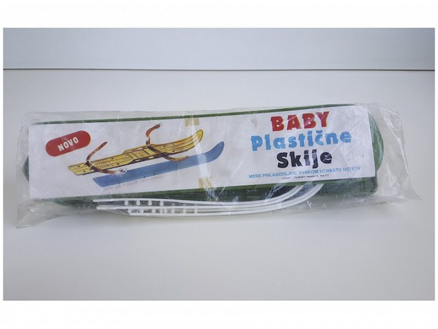 Plastične skije Baby NEOTVORENO EX YU
