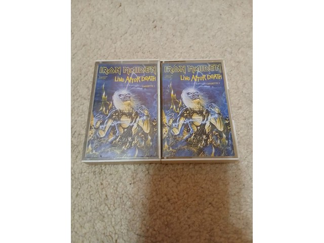 Iron maiden - lot Live after death