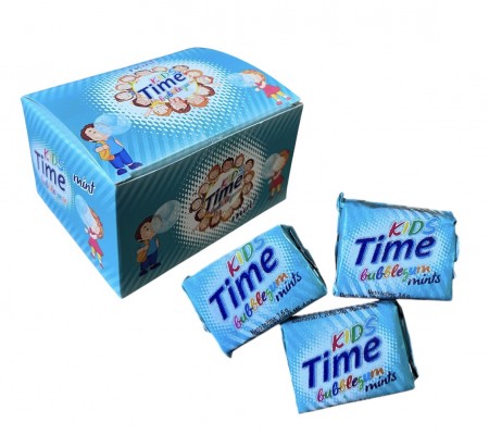 Kids time kocka žvaka mint 3,6g (50/1)
