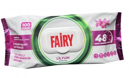 Fairy vlažne maramice za čišćenje ljiljan 100pcs