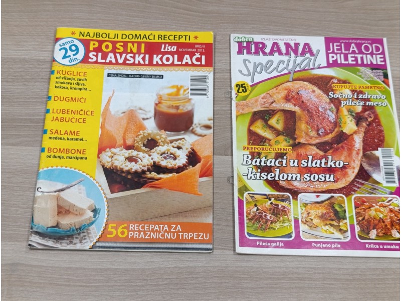 Lisa posni , Jela od piletine