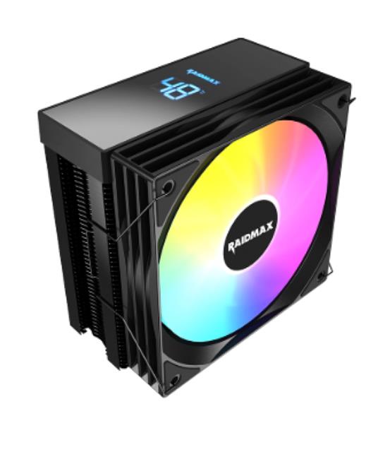 CPU Hladnjak Raidmax AM1204B DIGITAL ARGB Crni, AM1204B