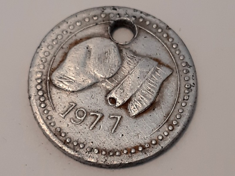 Stari privezak za psa iz 1977. god. kerecnjak