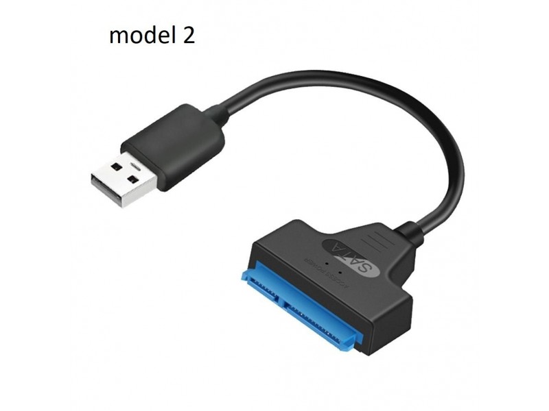 USB 2.0 na SATA 7+15 Pin 22pin Adapter - NOVO
