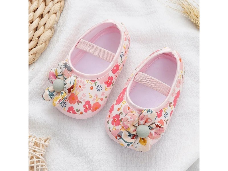 Baletanke za bebe devojcice - Cvetic 12cm NOVO