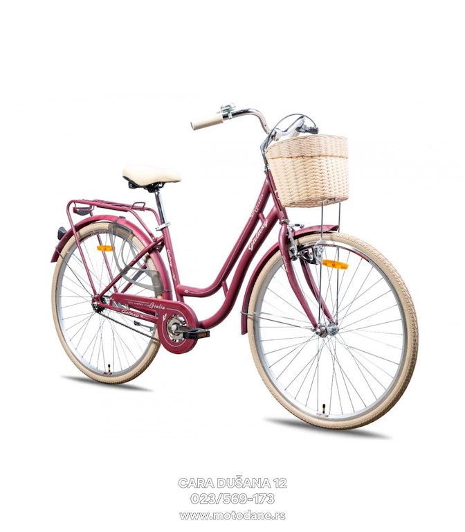 Bicikl GALAXY GIULIA 28 1 crvena MAT
