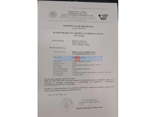 PVC bunarske cevi