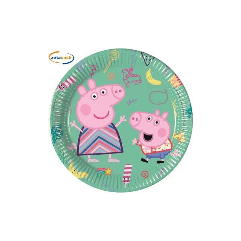PEPPA PIG PARTY TANJIRI 1/8 KOM