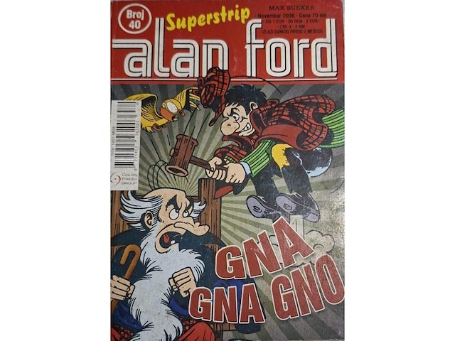 Alan Ford -br. 40 Gno gna gno