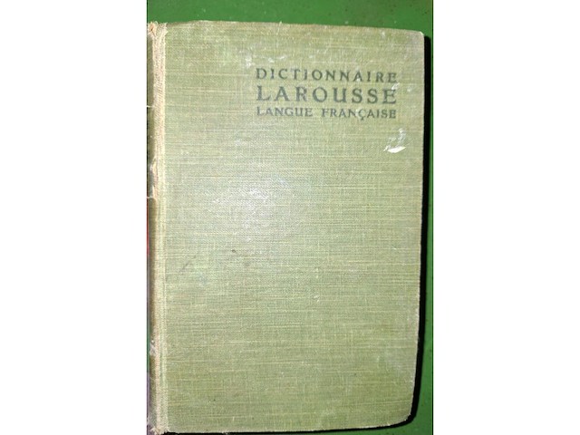Dictionaire Larousse Langue Française (1914.)