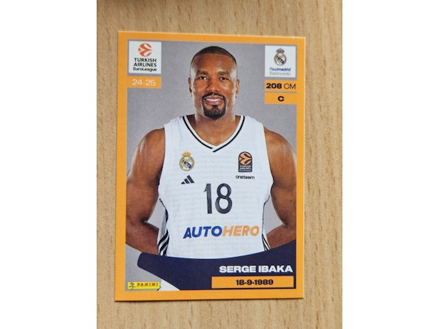 EuroLeague Panini 2024-25 broj 328