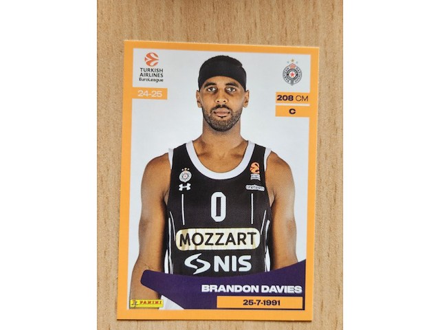 EuroLeague Panini 2024-25 broj 311