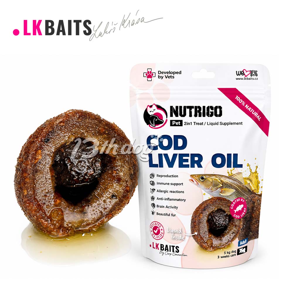 LK Baits Pet Nutrigo Dog Supplement Cod Liver Oil