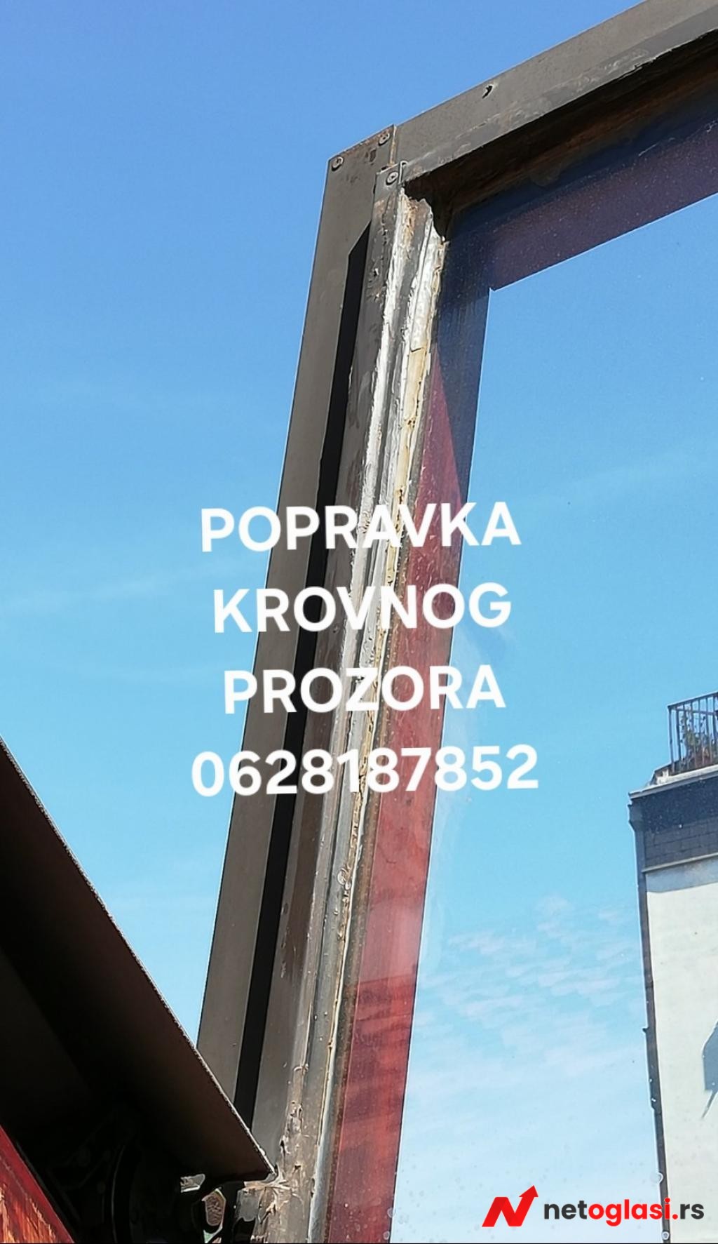 Servis POPRAVKA krovnog Prozora