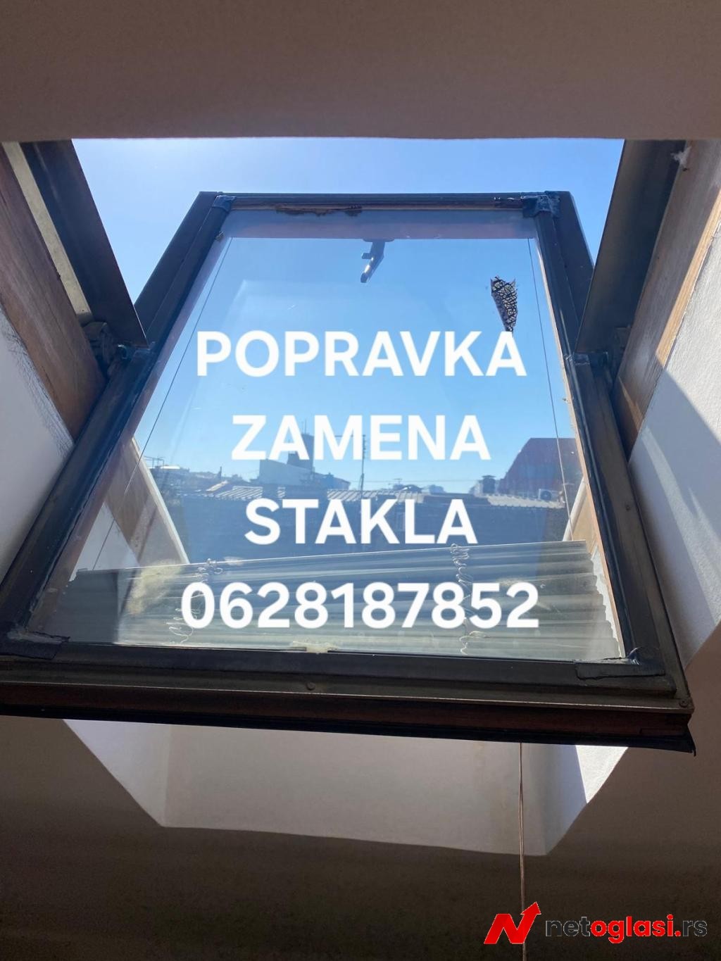 Staklo Zamena Krovnog prozora