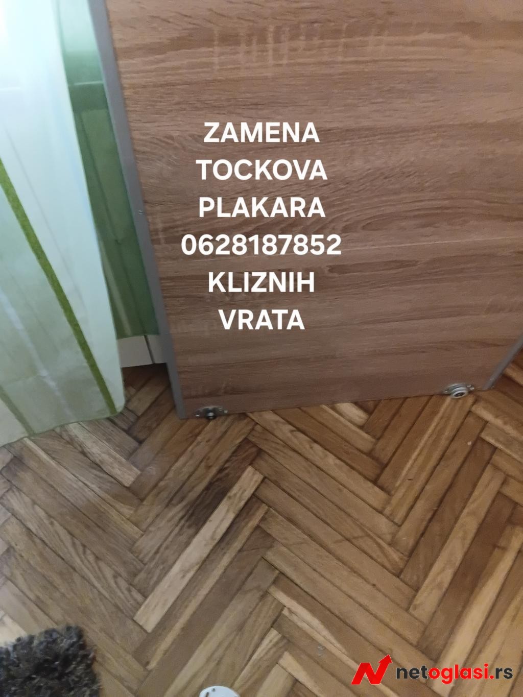 Zamena Tockova plakara vrata