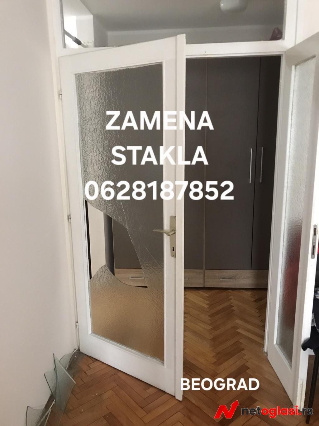 STAKLOREZAC staklo zamena