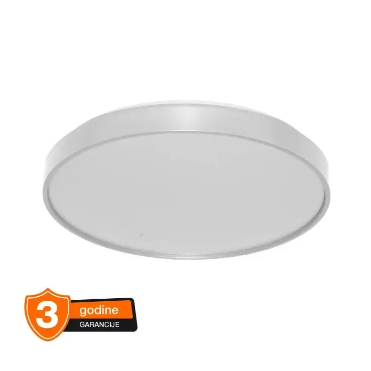 OSRAM LED plafonjera LUXO — 24W, 4000K, senzor, srebrna