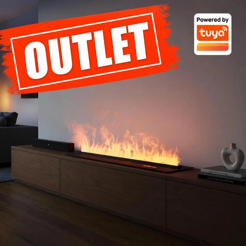 O.U.T.L.E.T. - El. kamin sa vodenom parom, bez grejanja, 800mm