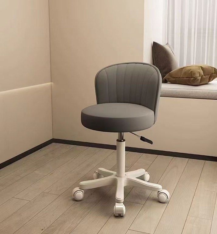 ROTIRAJUĆA STOLICA SA NASLONOM, PODESIVA, ZA SALON - ORDINACIJU MODERNO 10