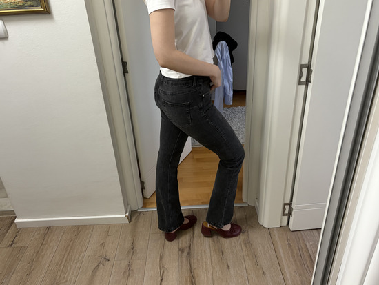 Zara flared farmerke