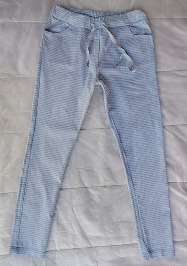      ITALIJANSKE LUX pantalone sa štrasom -M/L