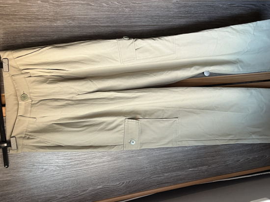 PANTALONE svetlo tirkizno