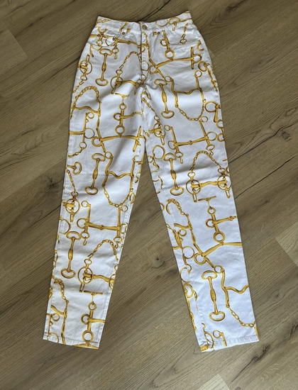 ✨Gucci✨1990’s Horse Bit High Waisted Coral Jeans