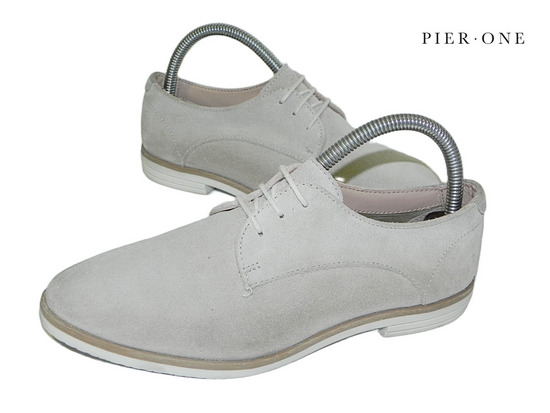 *PIER ONE* ženske cipele–prevrnuta koža–kao nove