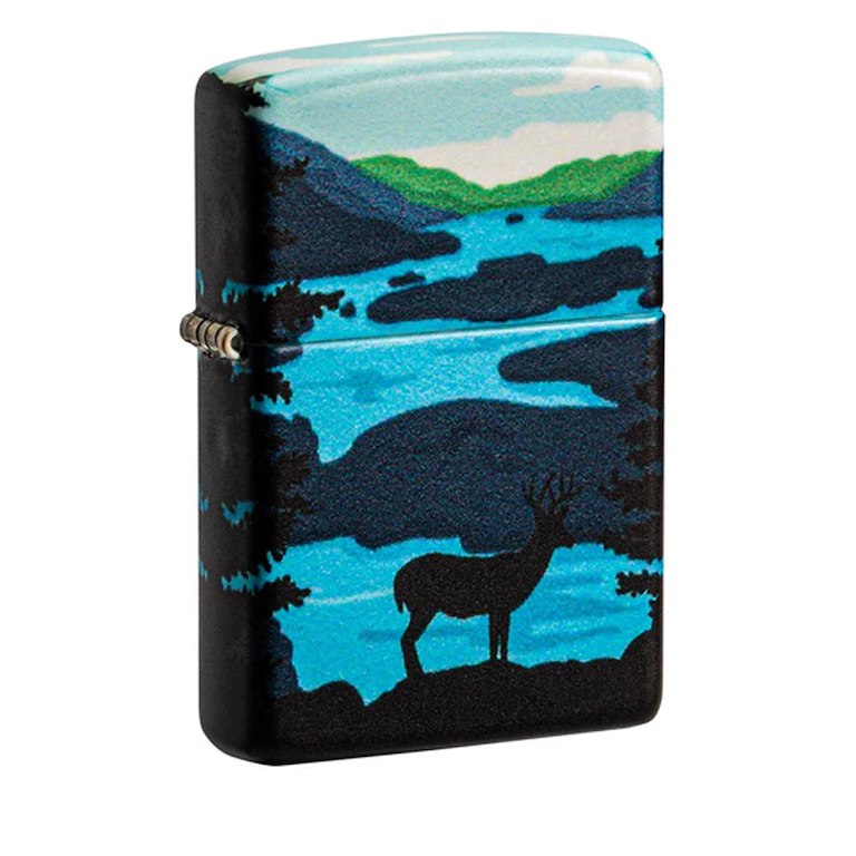 ZIPPO Deer Landscape