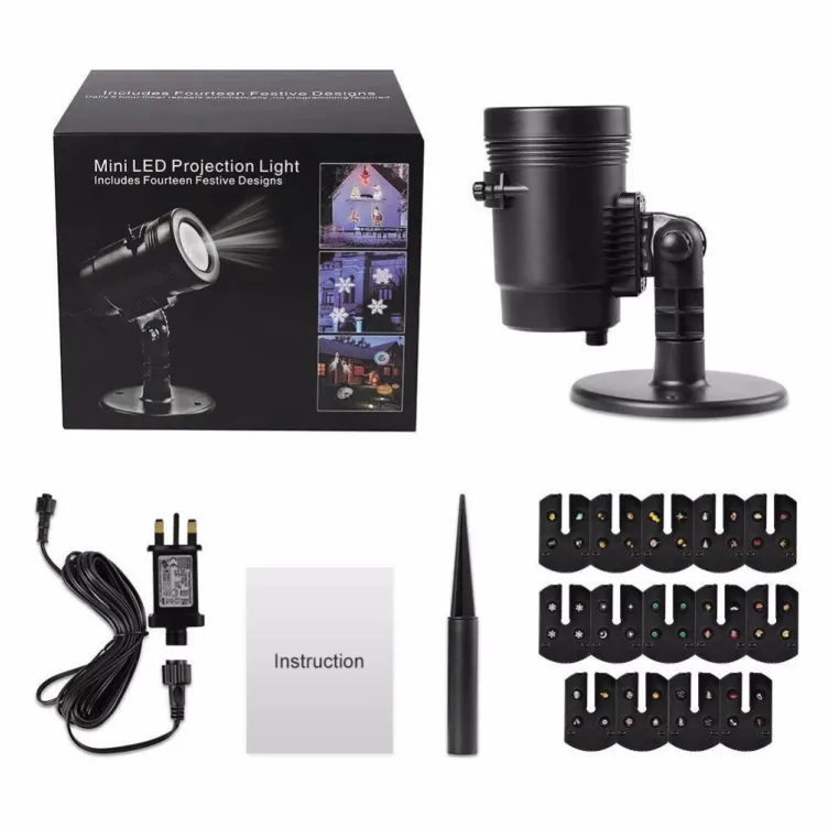 Mini LED projektor sa efektima