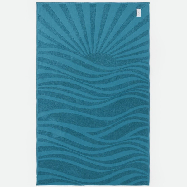 Stefan peškir za plažu zalazak plavi, 78x160cm