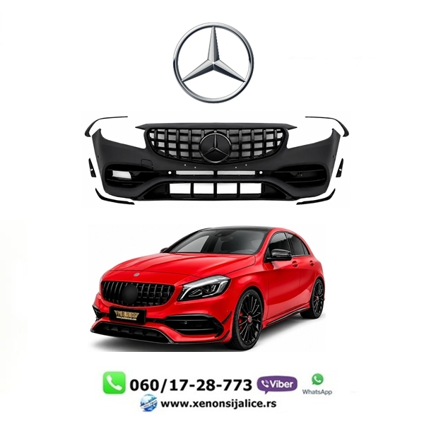 MERCEDES A KLASA W176 13-18 BODY KIT AMG PREDNJI