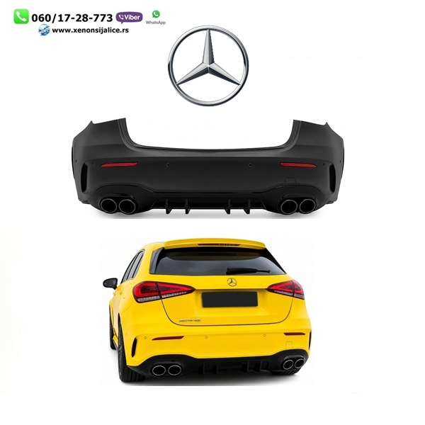 MERCEDES A KLASA W177 19-24 BODY KIT AMG ZADNJI
