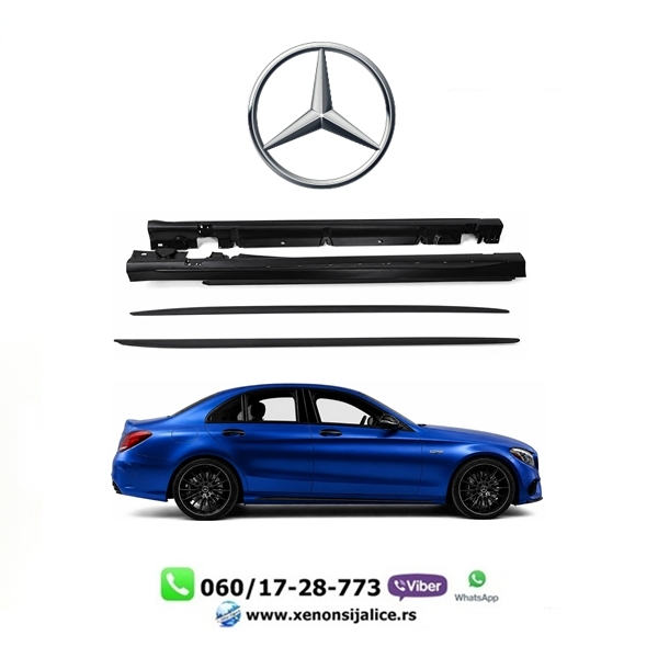 MERCEDES C KLASA W205 15-21 PRAGOVI AMG