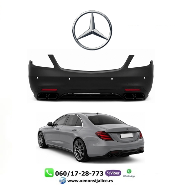 MERCEDES S KLASA W222 13-17 BODY KIT AMG ZADNJI