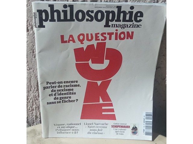 PHILOSOPHIE MAGAZINE A QUESTION DECEMBAR 22/JANUAR 2023
